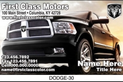 Dodge – First Class Color