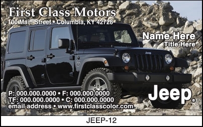 Jeep – First Class Color