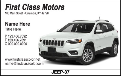 Jeep – First Class Color