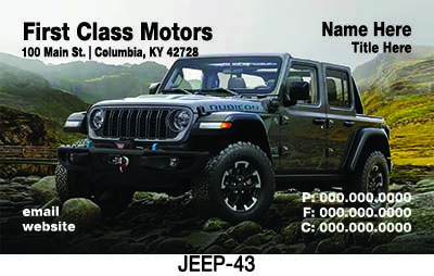 Jeep – First Class Color