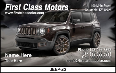 Jeep – First Class Color