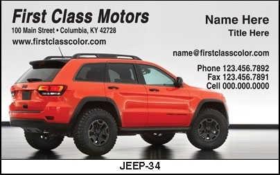 Jeep – First Class Color